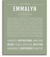 Emmalyn | Name Art Print – Name Stories