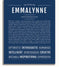 Emmalynne Personalized Name Meaning Art Prints – Name Stories
