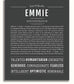 Emmie | Name Art Print – Name Stories