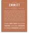 Emmitt | Name Art Print – Name Stories