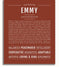 Emmy | Name Art Print – Name Stories