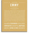 Emmy | Name Art Print – Name Stories