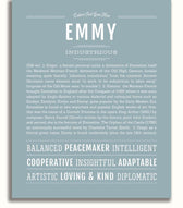 Emmy | Name Art Print – Name Stories