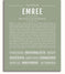 Emree | Name Art Print – Name Stories