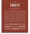 Emrys (female) | Name Art Print – Name Stories
