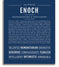 Enoch | Name Art Print – Name Stories
