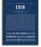 Eoin | Name Art Print – Name Stories