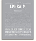 Ephraim | Name Art Print – Name Stories