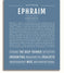 Ephraim | Name Art Print – Name Stories