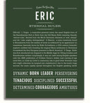 Eric | Name Art Print – Name Stories