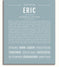 Eric Personalized Name Meaning Art Prints – Name Stories