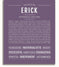Erick | Name Art Print – Name Stories