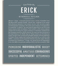 Erick | Name Art Print – Name Stories