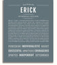 Erick | Name Art Print – Name Stories