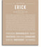 Erick | Name Art Print – Name Stories
