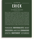 Erick | Name Art Print – Name Stories