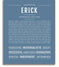 Erick | Name Art Print – Name Stories
