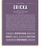 Ericka | Name Art Print – Name Stories