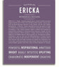 Ericka | Name Art Print - Personalized Custom Gifts – Name Stories