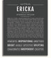 Ericka | Name Art Print – Name Stories