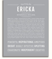 Ericka | Name Art Print – Name Stories