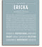 Ericka | Name Art Print – Name Stories