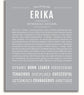 Erika | Name Art Print – Name Stories
