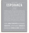 Esperanza Personalized Name Meaning Art Prints – Name Stories