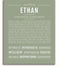 Ethan Personalized Name Meaning Art Prints – Name Stories