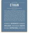 Ethan | Name Art Print – Name Stories