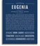 Eugenia Personalized Name Meaning Art Prints – Name Stories