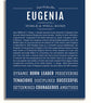 Eugenia Personalized Name Meaning Art Prints – Name Stories