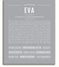 Eva | Name Art Print – Name Stories