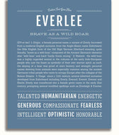 Everlee | Name Art Print – Name Stories