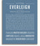 Everleigh | Name Art Print – Name Stories