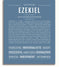 Ezekiel | Name Art Print – Name Stories