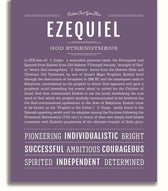 Ezequiel | Name Art Print – Name Stories