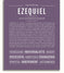 Ezequiel | Name Art Print – Name Stories