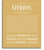 Ezequiel | Name Art Print – Name Stories