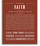 Faith | Name Art Print – Name Stories