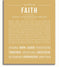 Faith Personalized Name Meaning Art Prints – Name Stories