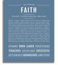 Faith Personalized Name Meaning Art Prints – Name Stories