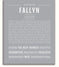 Fallyn | Name Art Print – Name Stories