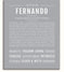 Fernando | Name Art Print – Name Stories