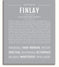 Finlay | Name Art Print – Name Stories
