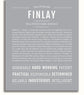 Finlay | Name Art Print – Name Stories