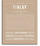 Finlay | Name Art Print – Name Stories