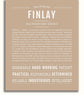 Finlay | Name Art Print – Name Stories