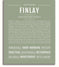 Finlay | Name Art Print – Name Stories