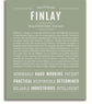 Finlay | Name Art Print – Name Stories